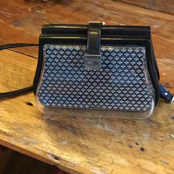 Mario MaGro | Bags | Mario Magro Crystal And Patent Leather Bag | Poshmark